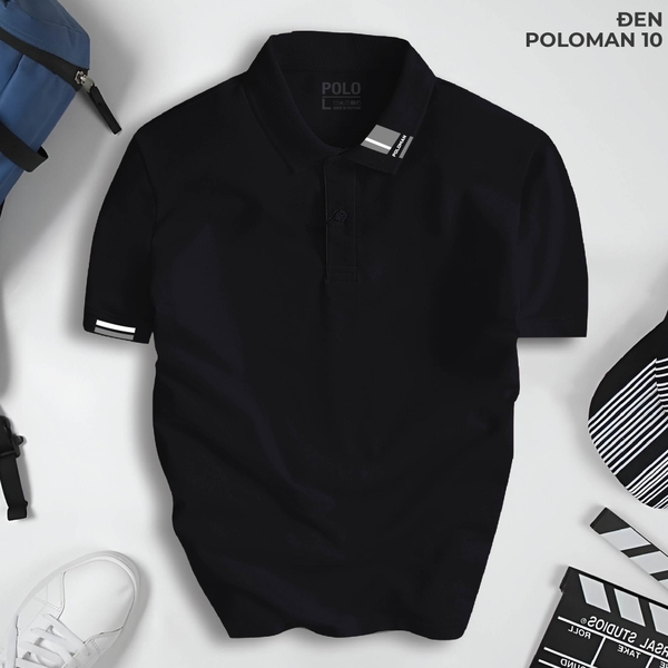 Áo Thun POLOMAN 10 Nam cổ bẻ POLO Mới vải Cá Sấu CVC cao cấp chuẩn form ...
