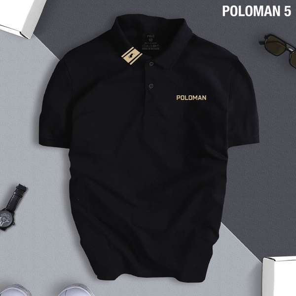 Áo Thun POLOMAN 5 Nam cổ bẻ POLO Mới vải Cá Sấu CVC cao cấp chuẩn form ...
