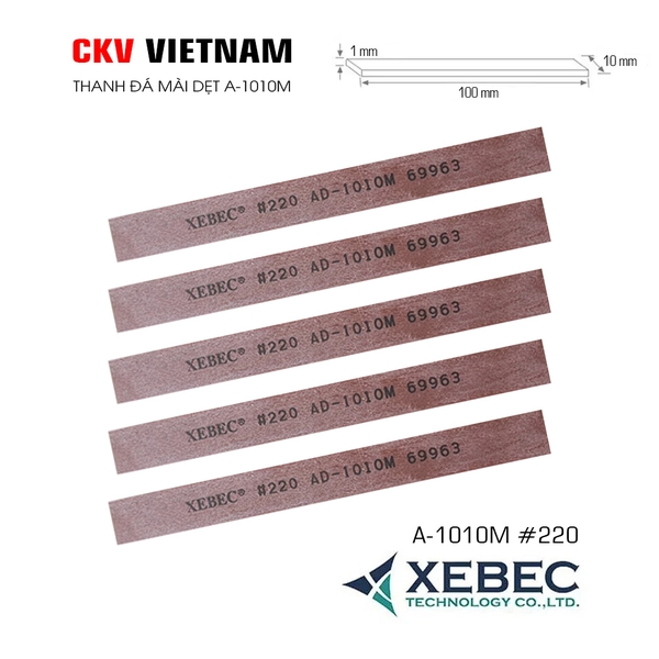 Thanh đá mài XEBEC A-1010M 1x10x100 #220-#1200 Japan