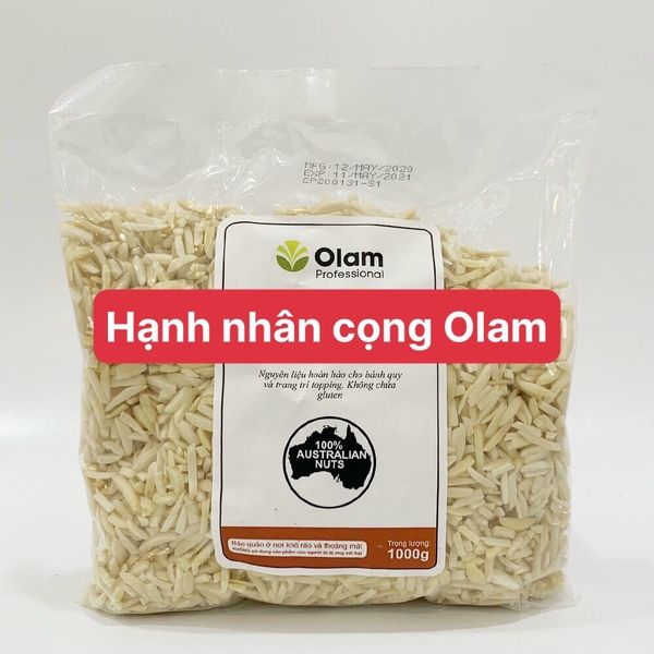 Hạnh Nhân Cắt Cọng Olam - Almond Strip