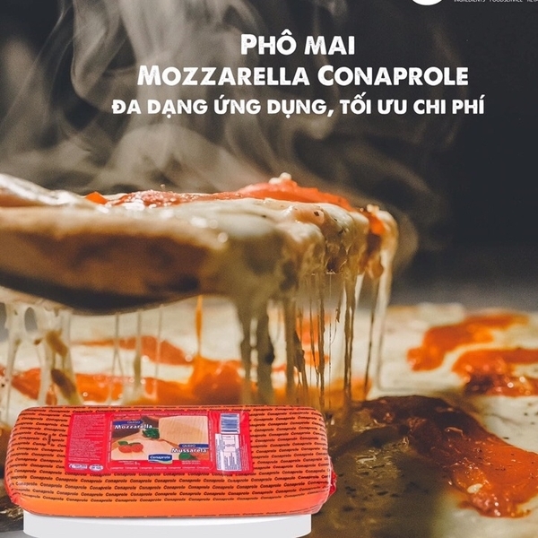 Phô mai Mozzarella Cheese Conaprole 5kg (Uruguay)