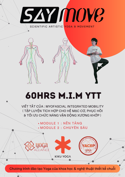 60H SAY MOVE | M.I.M Yoga Teacher Training (Offline & Online) - Kiku Yoga