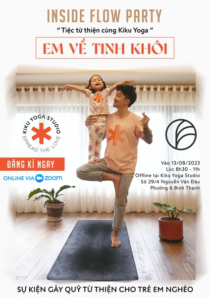 Inside Flow Charity Party - "EM VỀ TINH KHÔI" - Kiku Yoga