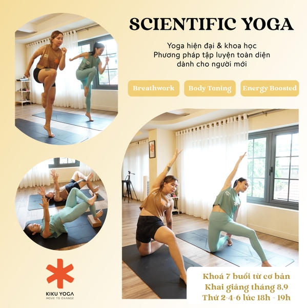 SCIENTIFIC YOGA for NEWBIE - Kiku Yoga