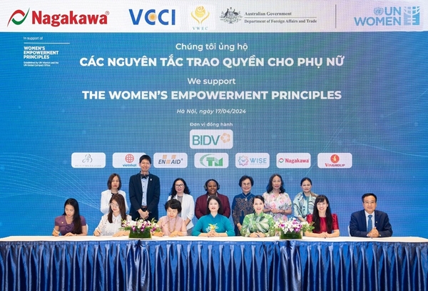 NAGAKAWA KÍ CAM KẾT ỦNG HỘ CÁC NGUYÊN TẮC TRAO QUYỀN CHO PHỤ NỮ (WEPs)