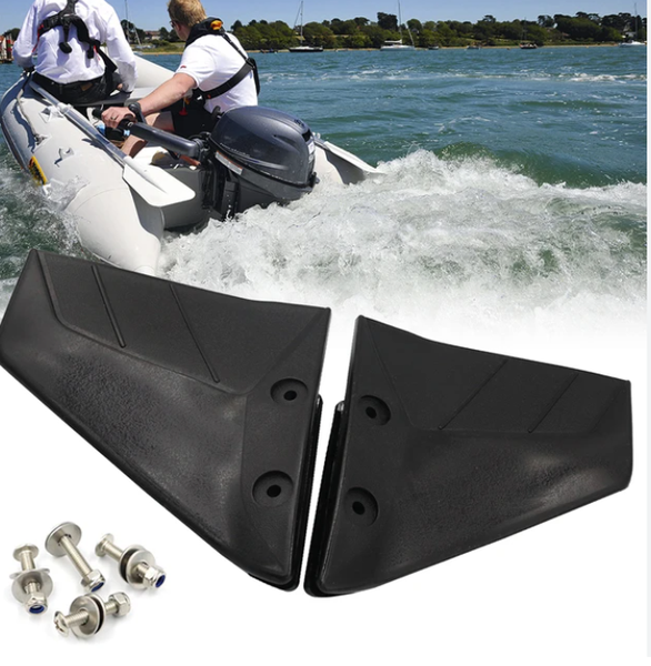 Bộ Dé Nước Ổn Định Đuôi Máy Cano Tối Đa 50HP, Cho Máy Gắn Ngoài