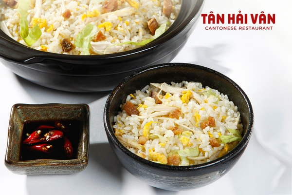 Cơm Chiên Gà Xé Cá Mặn | tanhaivan.com