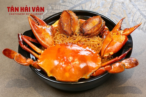Cua Xào Miến Bào Ngư | tanhaivan.com