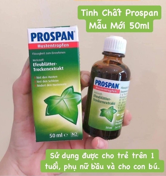 Tinh chất ho Prospan Đức 1y-50ml Đồ Sơ Sinh Cao Cấp | Thế giới cho mẹ và bé tại Việt Nam