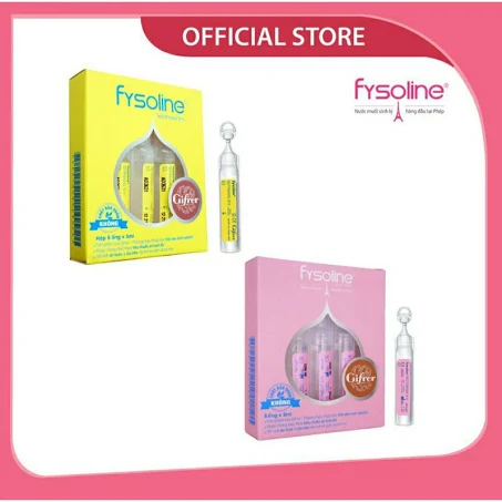 Nước muối sinh lý Fysoline Isotonic 5mlx5 ống PPHP Đồ Sơ Sinh Cao Cấp ...