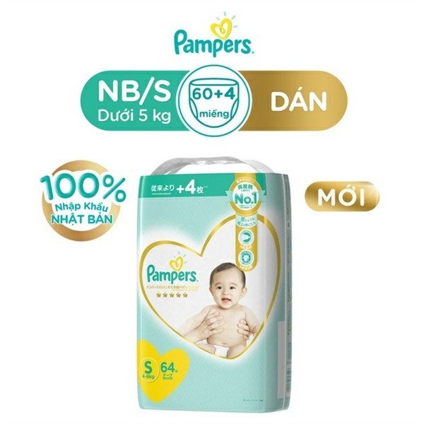 Bỉm dán Pamper Nhật Đồ Sơ Sinh Cao Cấp | Thế giới cho mẹ va bé tại Việt Nam