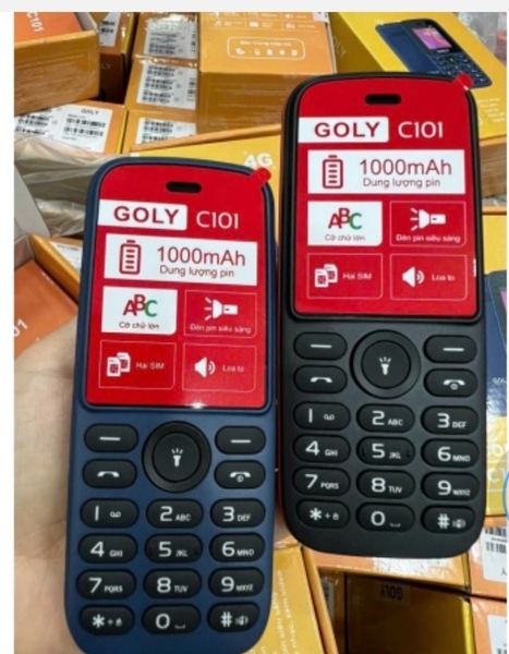 Điện thoại goly c101 BIG COFFEE MOBILE