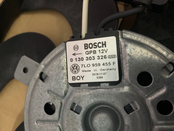 7L0959455F Quạt gió động cơ Audi Q7 -7L0 959 455 F