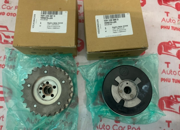 03H109088D - 03H109087D Bánh răng trục cam hút xả AUDI Q7