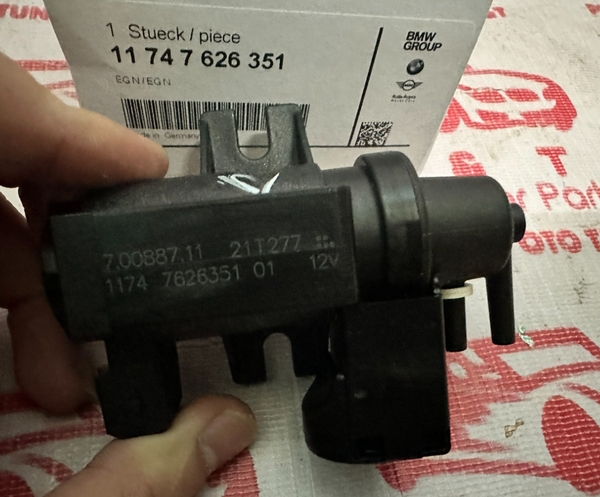 11747626351 Van tăng áo Turbocharger Solenoid Valve