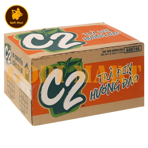 Nước giải khát C2 peach tea (Trà đào) 455ml CÔNG TY TNHH SẢN XUẤT ...