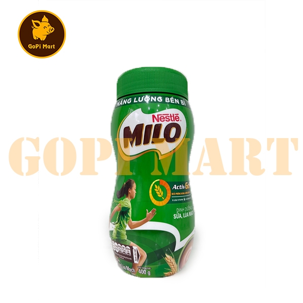 Sữa bột Milo nguyên chất hũ 400g CÔNG TY TNHH SẢN XUẤT, THƯƠNG MẠI VÀ ...