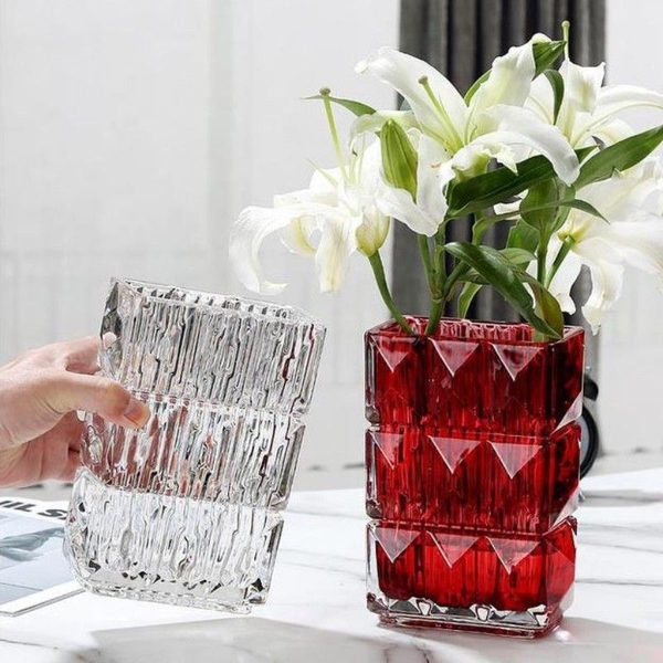 Bình Hoa Phale Decor Chữ Nhật | Góc Nhà - Trang trí nhà cửa