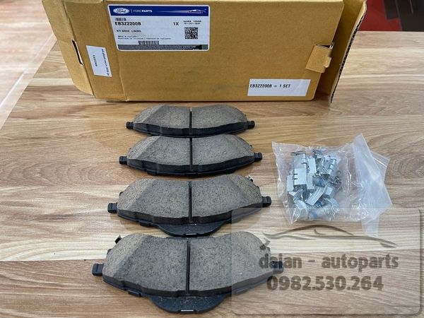 [Chính hãng] Má phanh sau Ford Everest 2015 2016 2017 2018 2019 2020 ...