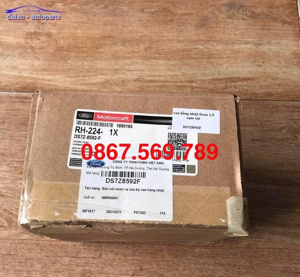 Cụm van hằng nhiệt Ford Focus 1.5 chính hãng DS7Z8592F DS7G9K478DB ...