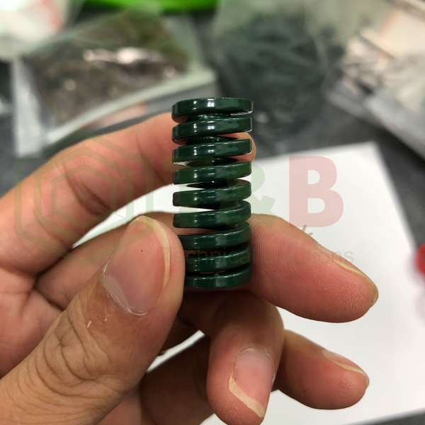 Linh Kiện Lò Xo Khuôn Mẫu (Màu Xanh) 10x25mm SWH-Coil Spring SWH10-25 ...