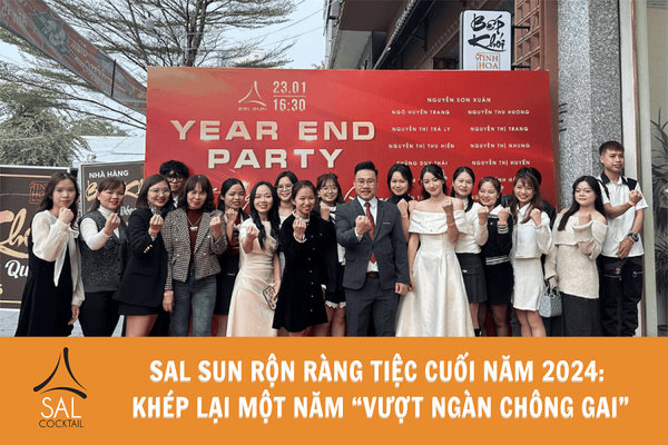 SAL SUN RỘN RÀNG TIỆC CUỐI NĂM 2024: KHÉP LẠI MỘT NĂM “VƯỢT NGÀN CHÔNG SAL SUN | Nhà sản xuất đồ ...