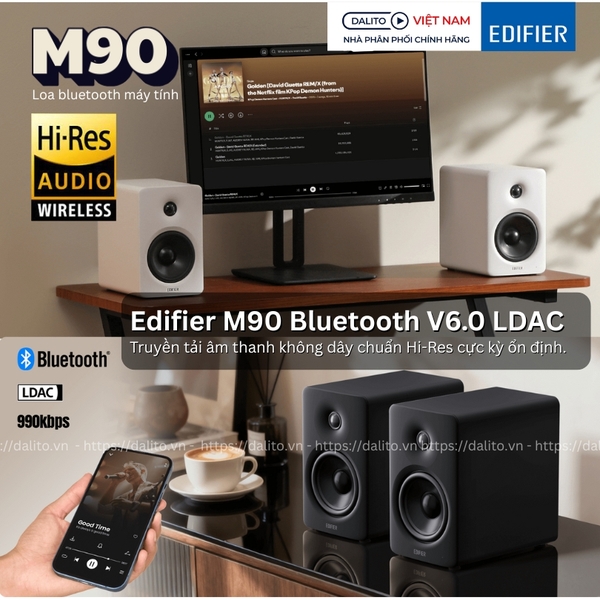 Loa Bluetooth Edifier M90 | Công Suất 100W Mới Nhất 2026