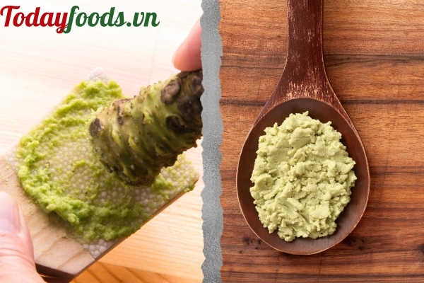 So sánh Wasabi tươi và Wasabi bột