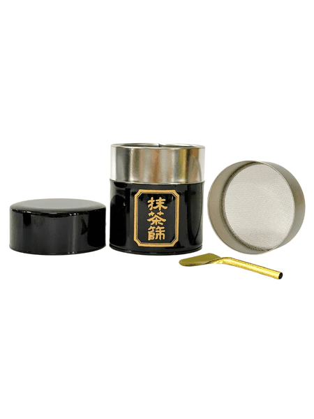 Dụng Cụ Rây Matcha Nhật Bản Màu Đen – Lọc Mịn, Đậm Chất Trà Đạo