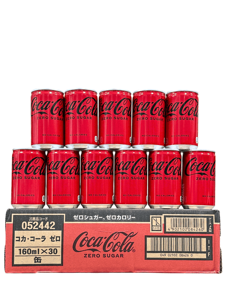 Coca Zero Nhật Mini 160ML Thùng 30 Lon | Todayfoods