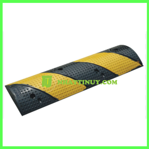 Gờ giảm tốc vàng đen Rodo 100 X30 X4.5CM- Xọc chéo