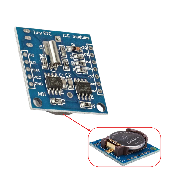 Mạch RTC thời gian thực HW-111, DS1302, DS3231, PCF8563T