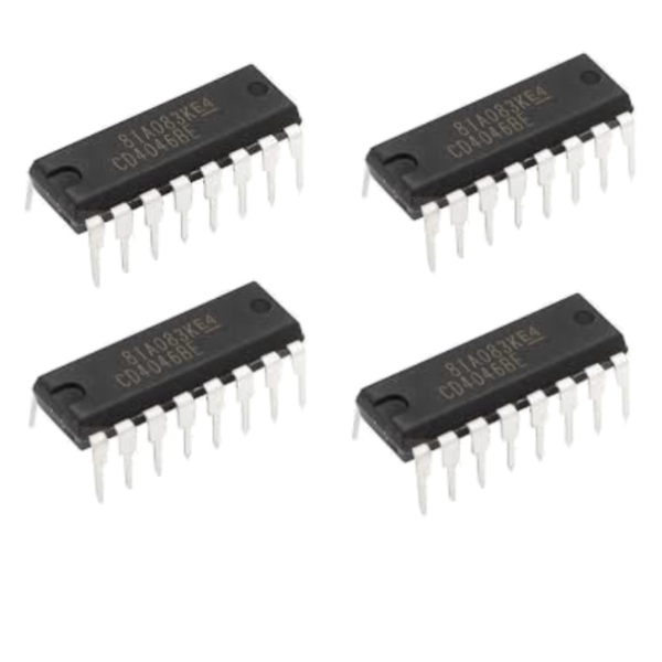 (10 con) IC PLL micropower CD4046BE 2.4MHz 16 - DIP