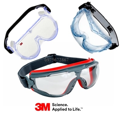 Kính bảo hộ 3M Goggle Gear 500 CÔNG TY TNHH LIFESAF