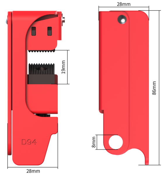 Khóa cầu dao BAN-D94/ Grip Tight Circuit Breaker Lockout BAN-D94 BEIAN ...