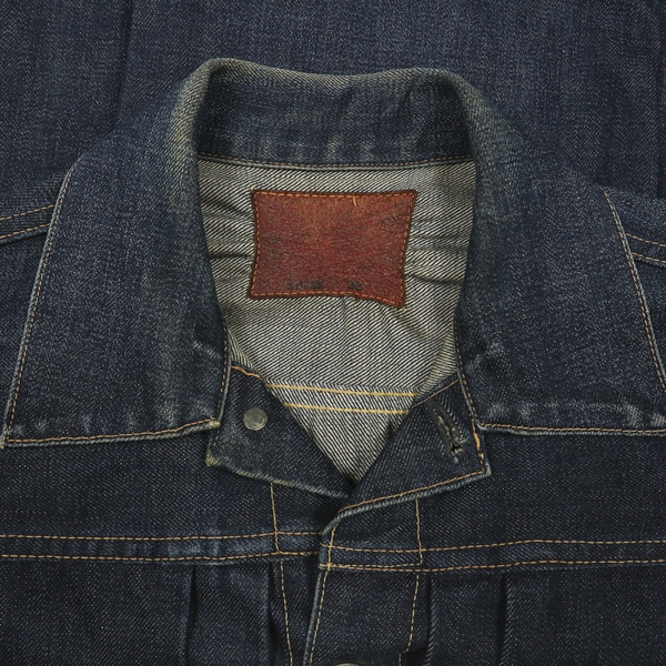 2001 LEVI'S LVC 507XX Type 2 Selvedge Denim Jacket Size M
