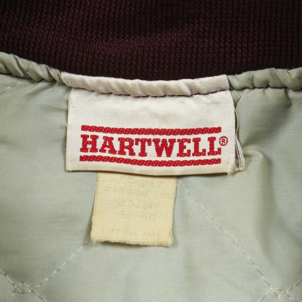 Vtg Hartwell Made in USA Advertising Jacket Size M