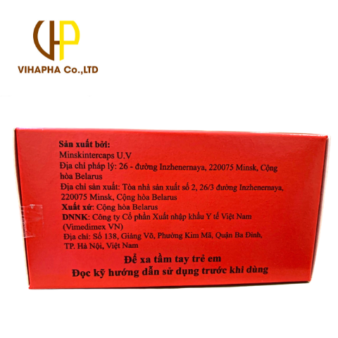 [CHÍNH HÃNG, GIÁ RẺ] - Thuốc Vihacaps 600 giúp bổ gan
