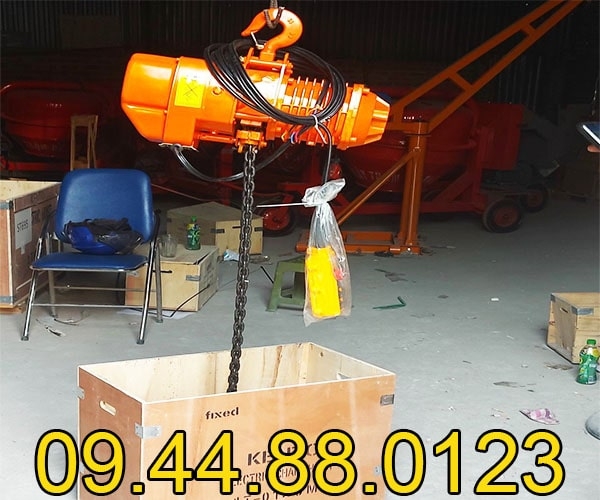 Báo giá Pa lăng xích điện cố định Kento 1 tấn 6m HHBB01-01