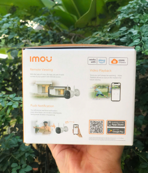 Camera Wifi cố định IMOU F52P 5MP | Ban đêm Hồng ngoại | Tích hợp micro ...