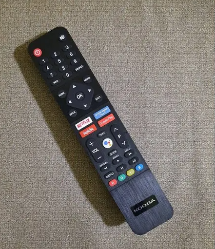 Remote tivi KOODA TV183 - Google play | Netflix | Youtube