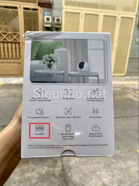 Camera Wifi EZVIZ C6C 4K (8MP + Wifi 5.0Ghz + Chống ngược sáng ]