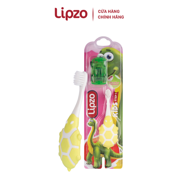 Combo 3 Bàn Chải Đánh Răng Lipzo Kids Step1 Cao Cấp Công Nghệ Chỉ Tơ ...