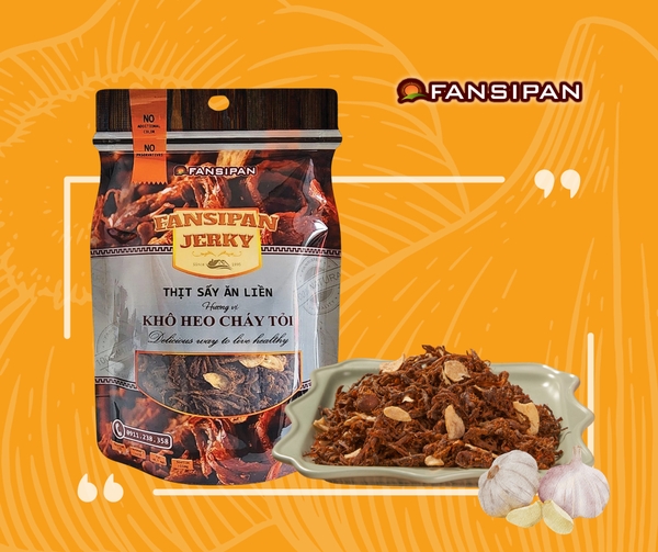 KhÔ Heo ChÁy TỎi 100gr ThỰc PhẨm Fansipan