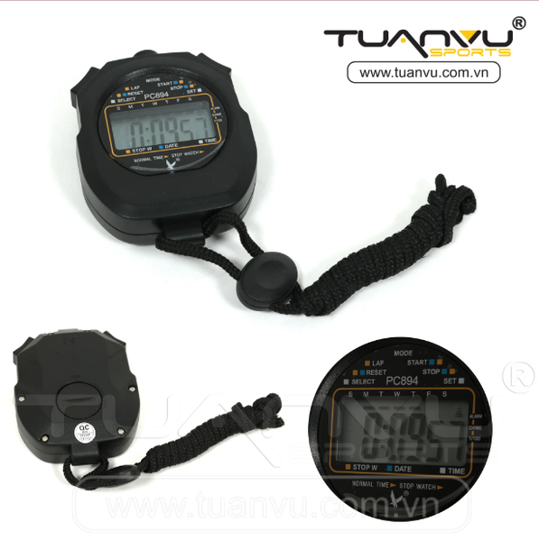 Đồng hồ bấm giờ 894 | Dụng cụ thể thao Tuấn Vũ