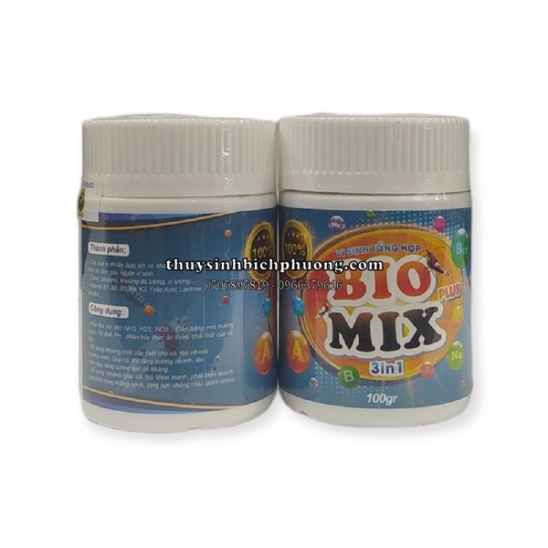 BIOMIX PLUS - VI SINH TỔNG HỢP 3 IN 1 | THUỶ SINH BÍCH PHƯƠNG