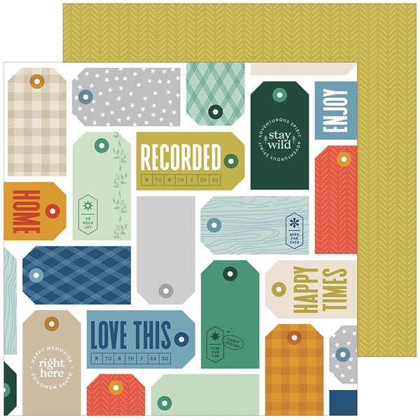 Giấy scrapbook - SIMPLY THE BEST - Happy Times | Crafty Workshop