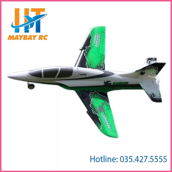 Máy bay điều khiển phản lực Banshee Freewing EDF64mm 4s