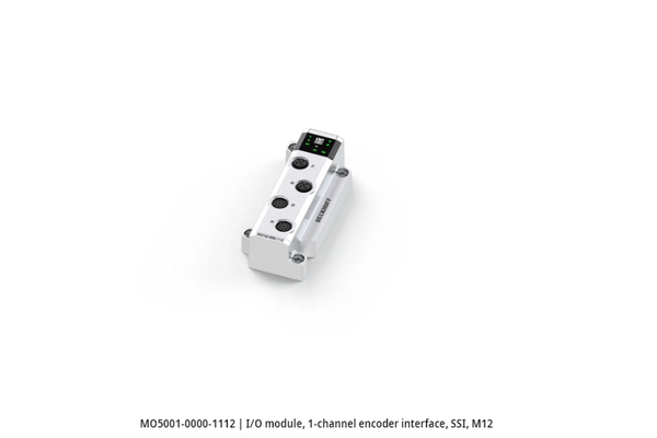 MO5001-0000-1112 | I/O module, 1-channel encoder interface, SSI, M12 Vu ...