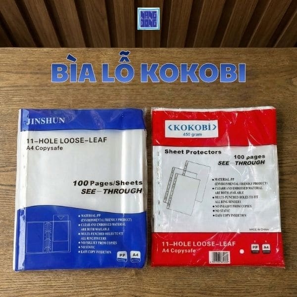BÌA LỖ KOKOBI - GIẢI PHÁP LƯU TRỮ TÀI LIỆU VÀ BẢO VỆ TÀI LIỆU TOÀN DIỆ